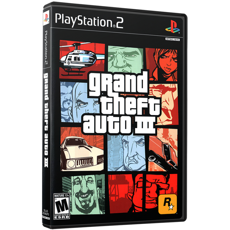 GTA III PS2 Play2 Playstation 2
