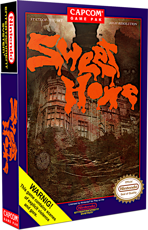 Caixa Box de Cartucho NES Sweet Home